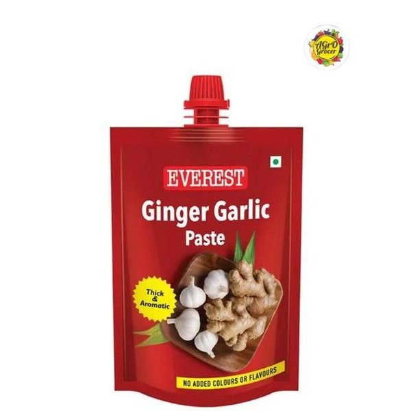 Everest Ginger Garlic Paste No Added Colours And Flavours 200g | Shopee ...