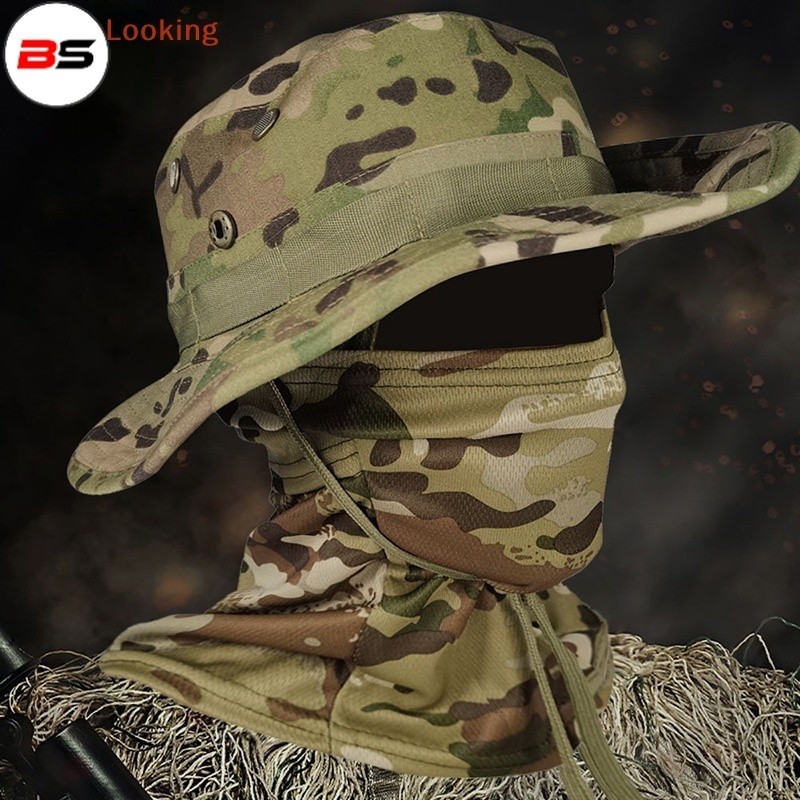 BS Tactical Camouflage Cap Military Hat Army Caps Men Women Outdoor ...