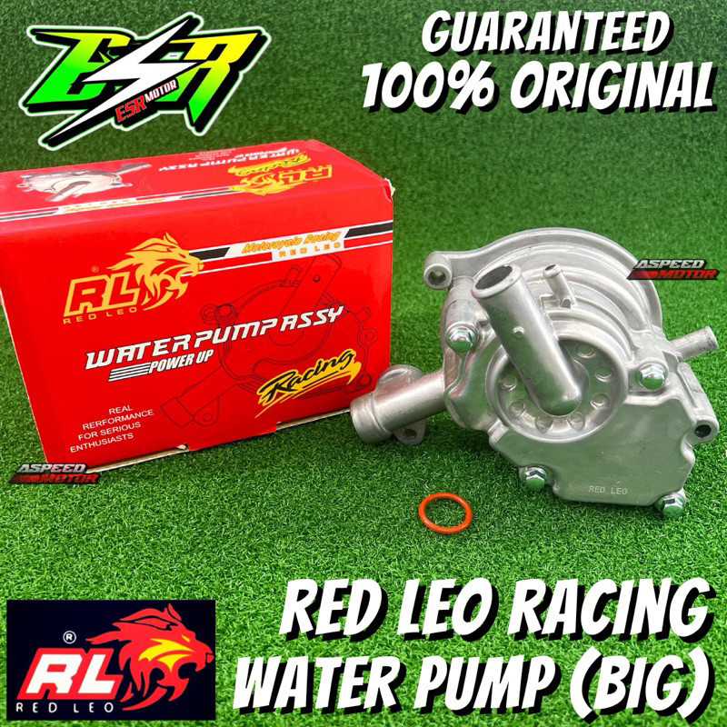 🔥 100% ORI RED LEO RACING WATER PUMP BIG SIZE Y15ZR V1 V2 LC135 REDLEO ESR MOTOR ESRMOTOR ...