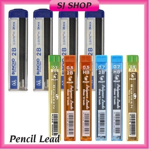 Pencil Lead 2B HB | Pilot Pencil Lead Polymer Mechanical Pencil Leads ...