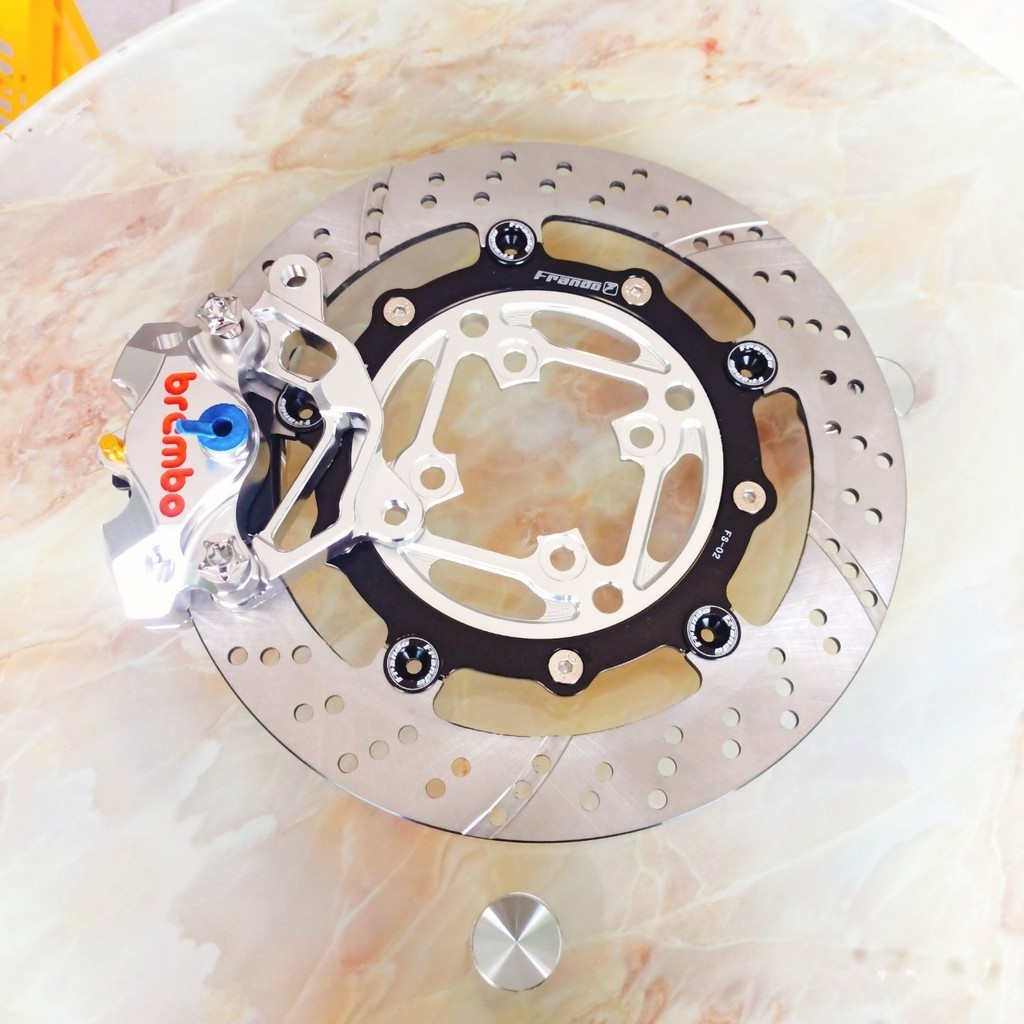 (Combo Sirius /Jupiter) 2Pis Monolithic CNC Pig Symmetrical Bremb ...