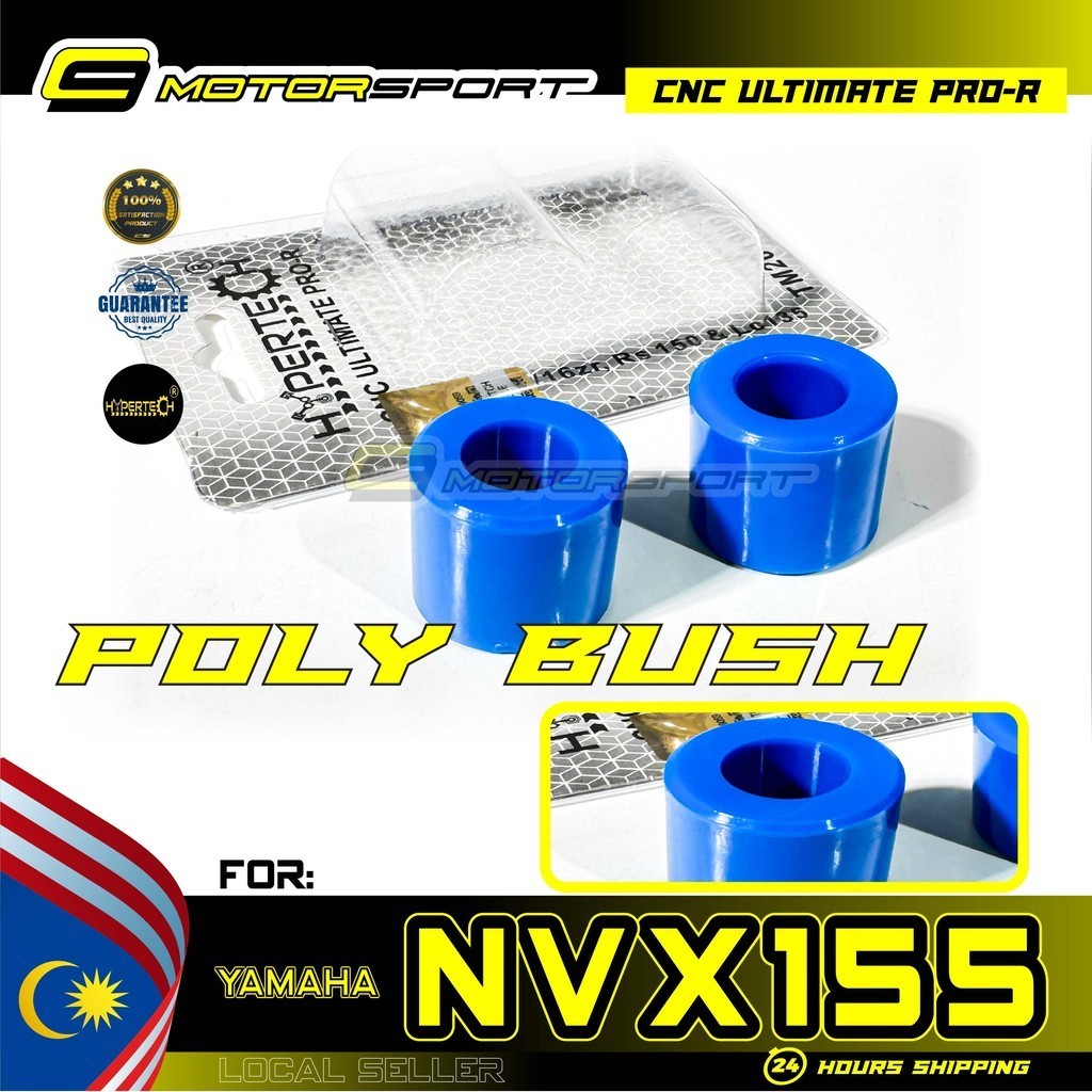 NVX Poly Bush I CNC Ultimate PRO-R Hypertech For NVX 155 V1 V2 | Shopee ...