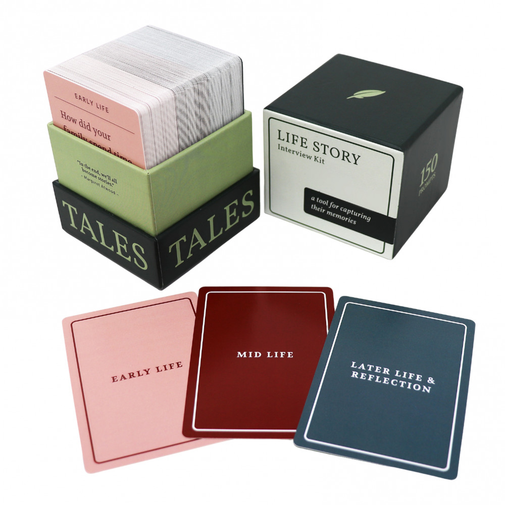 YL Conversation Cards for Families ,150pcs Tales Interview Cards ...