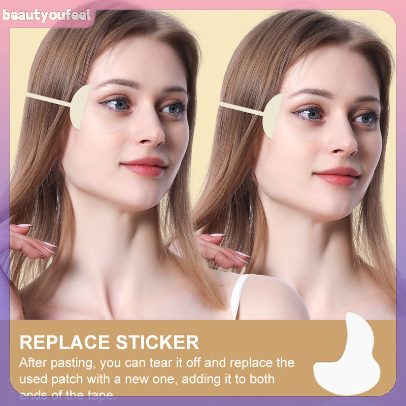 Beautyoufeel 10P Invisible Facial Slimming Tape Wrinkle Removal Sticker ...