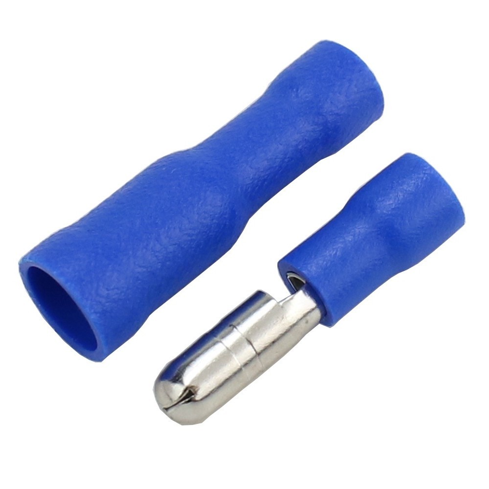 INT- 100pcs/50set Male Female Bullet Connector Insulating Joint Crimp ...