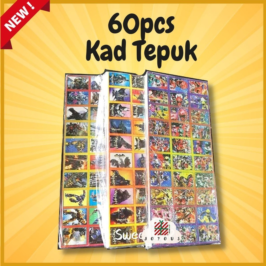 60pcs Kad Tepuk gambar kertas mainan childhood (borong) | Shopee Malaysia
