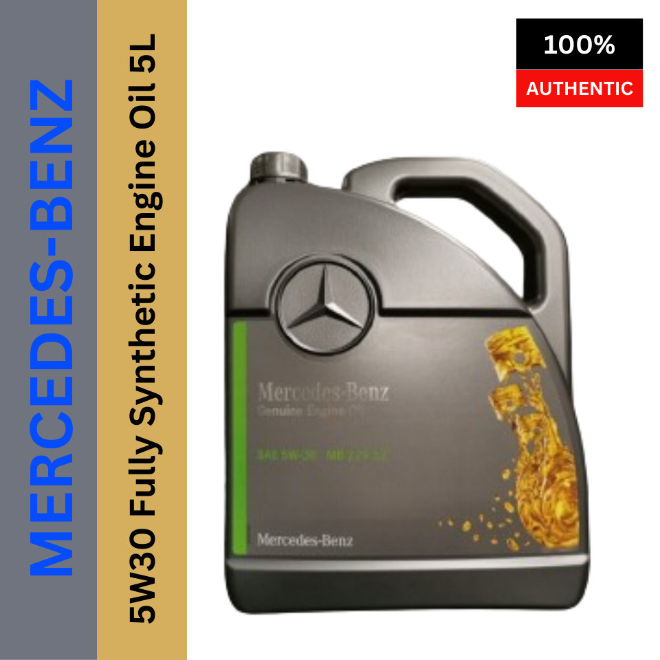 Mercedes-Benz Genuine Engine Oil 5W-30 5L | Shopee Malaysia