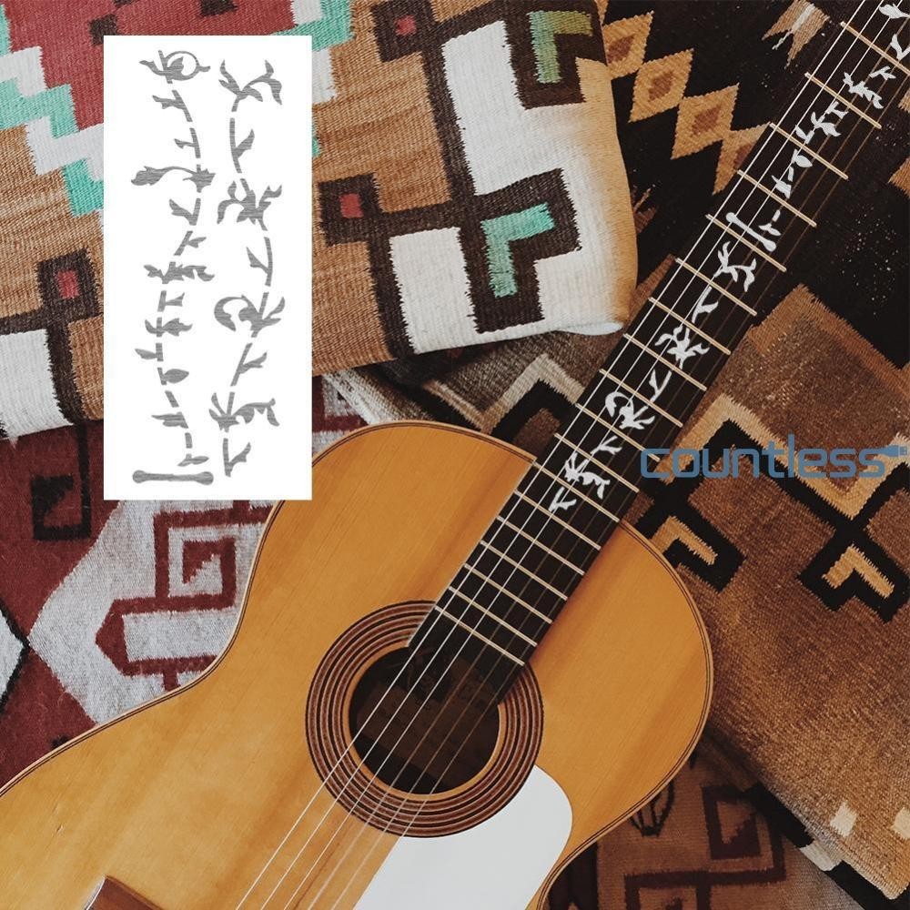 Acoustic Guitar Sticker Inlay Decal Fretboard Sticker for Guitar ...