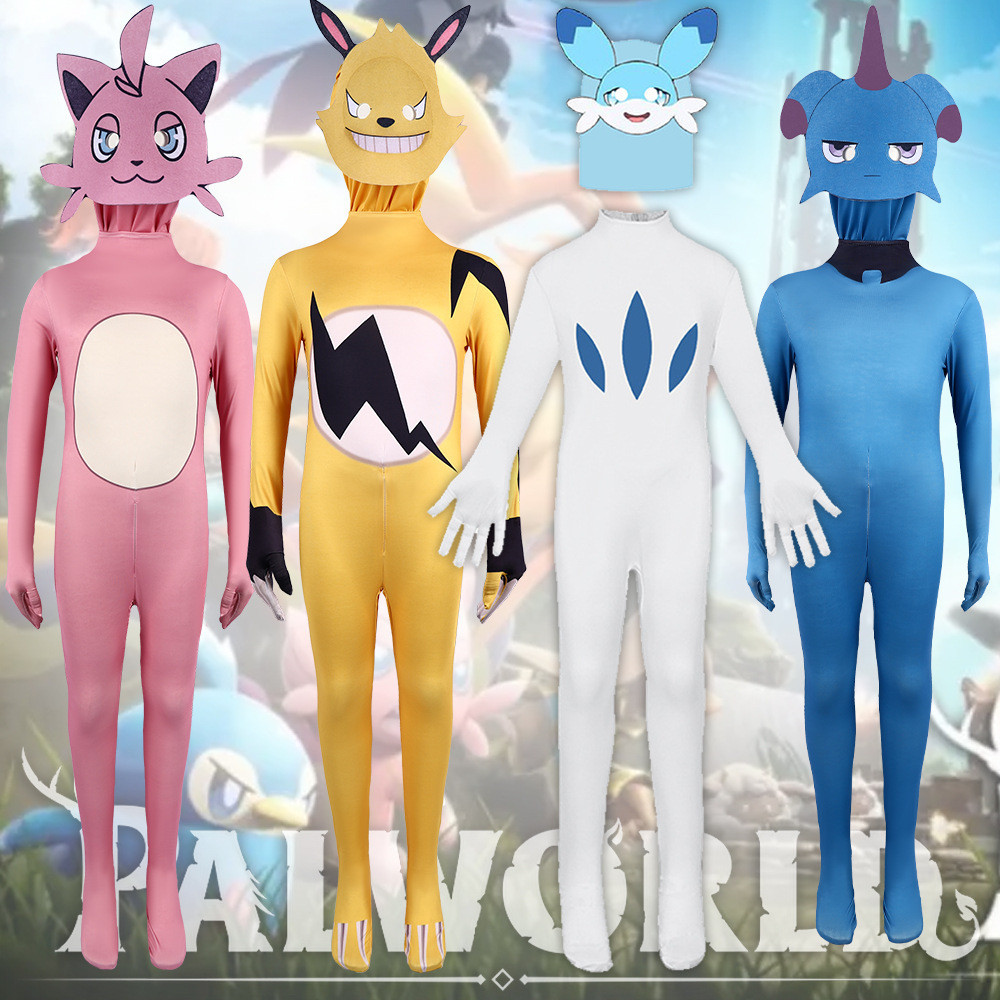 Palworld game cosplay costume mischievous cat cos jumpsuit phantom ...