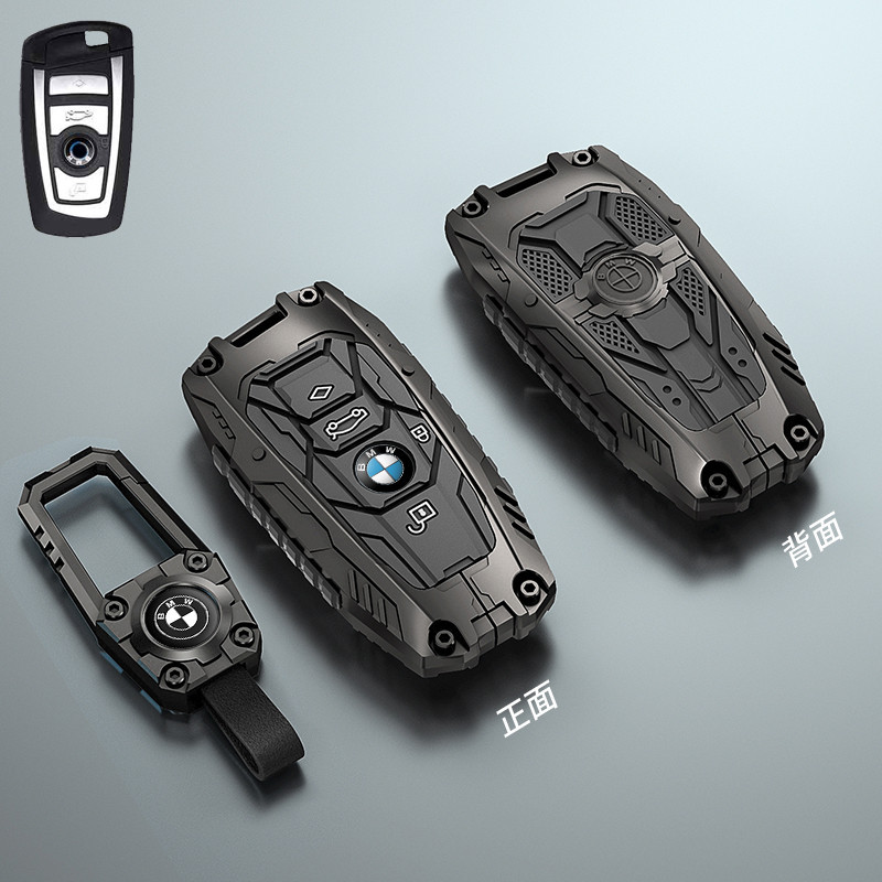 Zinc Alloy Car Remote Key Case Cover For BMW 1 2 3 4 5 6 7 Series X1 X3 ...