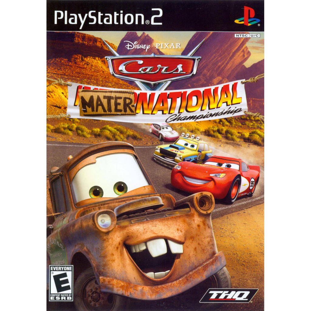 （PS2 Games CD DVD）PS2 Disney-Pixar Cars - Mater-National Championship ...