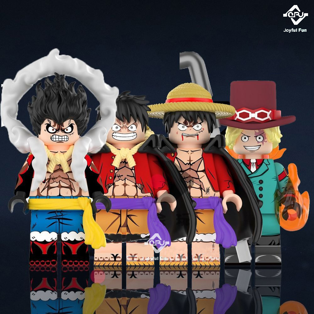 Compatible with Lego One Piece Luffy Gear 5 Figurine Zoro Figure ...