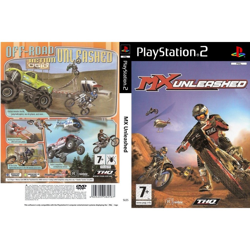 （PS2 Games CD DVD）PS2 MX Unleashed (DVD Game) | Shopee Malaysia