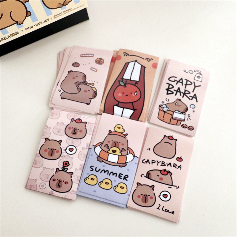 20pcs/set Capybara Sealing Sticker Cartoon Label Stickers Gift ...