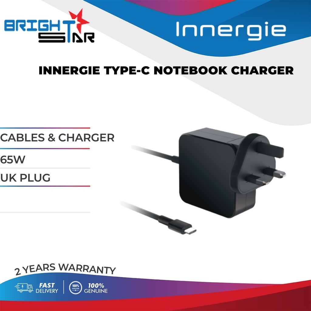 INNERGIE TYPE-C 65W NOTEBOOK CHARGER | Shopee Malaysia