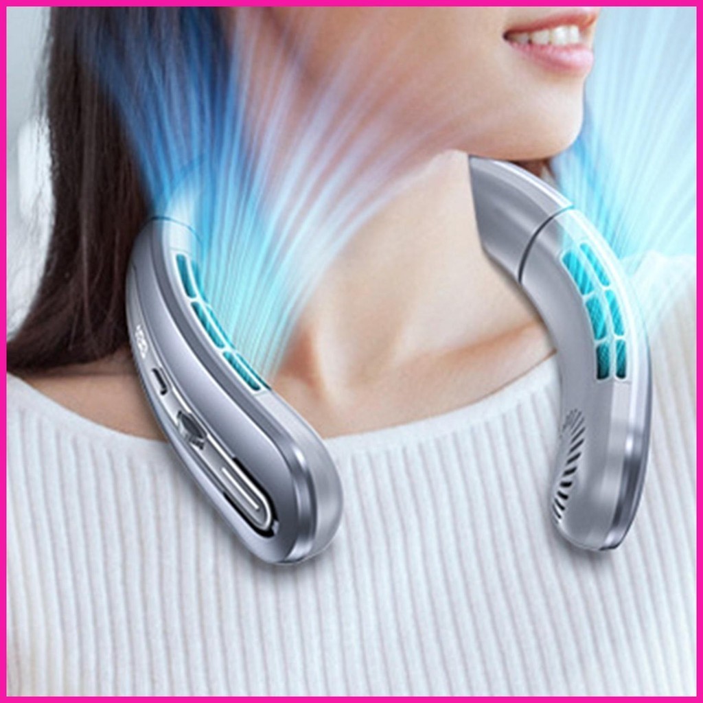 Wearable Personal Fan 100 Speeds Cooling Personal Fan Personal Portable ...