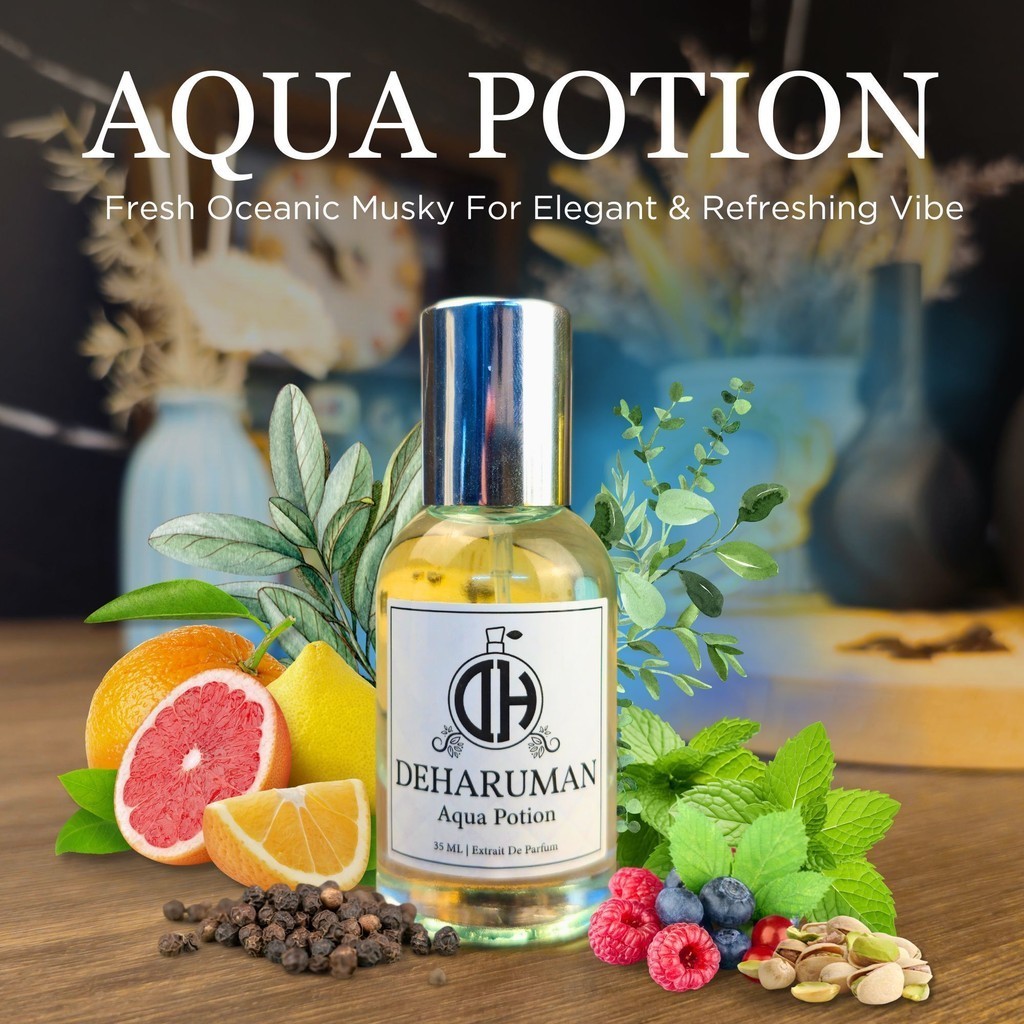 M25 Aqua Potion Fresh Aquatic Musky Woody Men Perfume | Shopee Malaysia