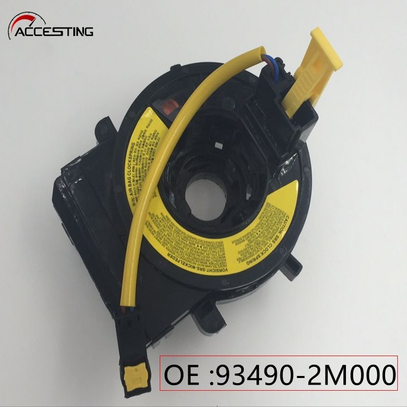 93490-2M000 Spiral Cable Clock Spring Airbag for Kia Forte Hyundai ...
