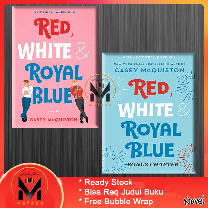 Red, White & Royal Blue Book | Shopee Malaysia