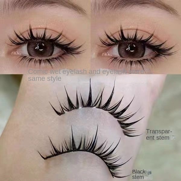 Wet Lifelike Mirrored Style Barbie Little Devil Girl Face Light Thick ...