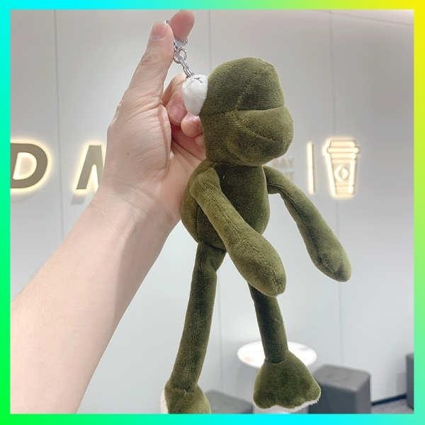 keychain custom name keychain mathcing 钥匙圈 Katak berkaki panjang mewah ...