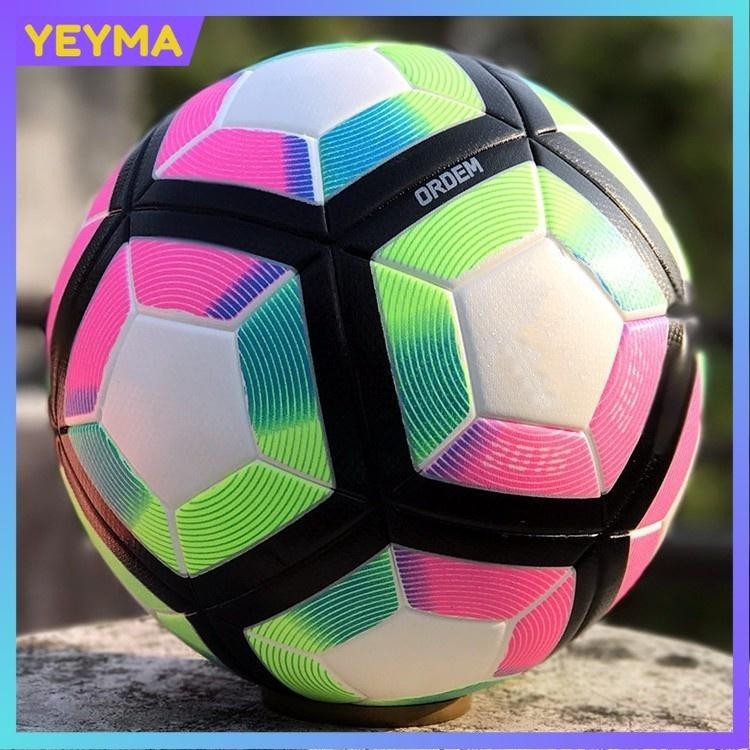 YEYMA - Size 4 Bola Sepak/Padang AntiSlip Soft PU Leather Soccer ...