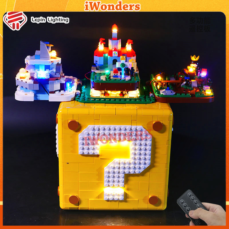 [iwonders] (Only Lights/no blocks) 71395 Super Mario 64 Question Mark ...