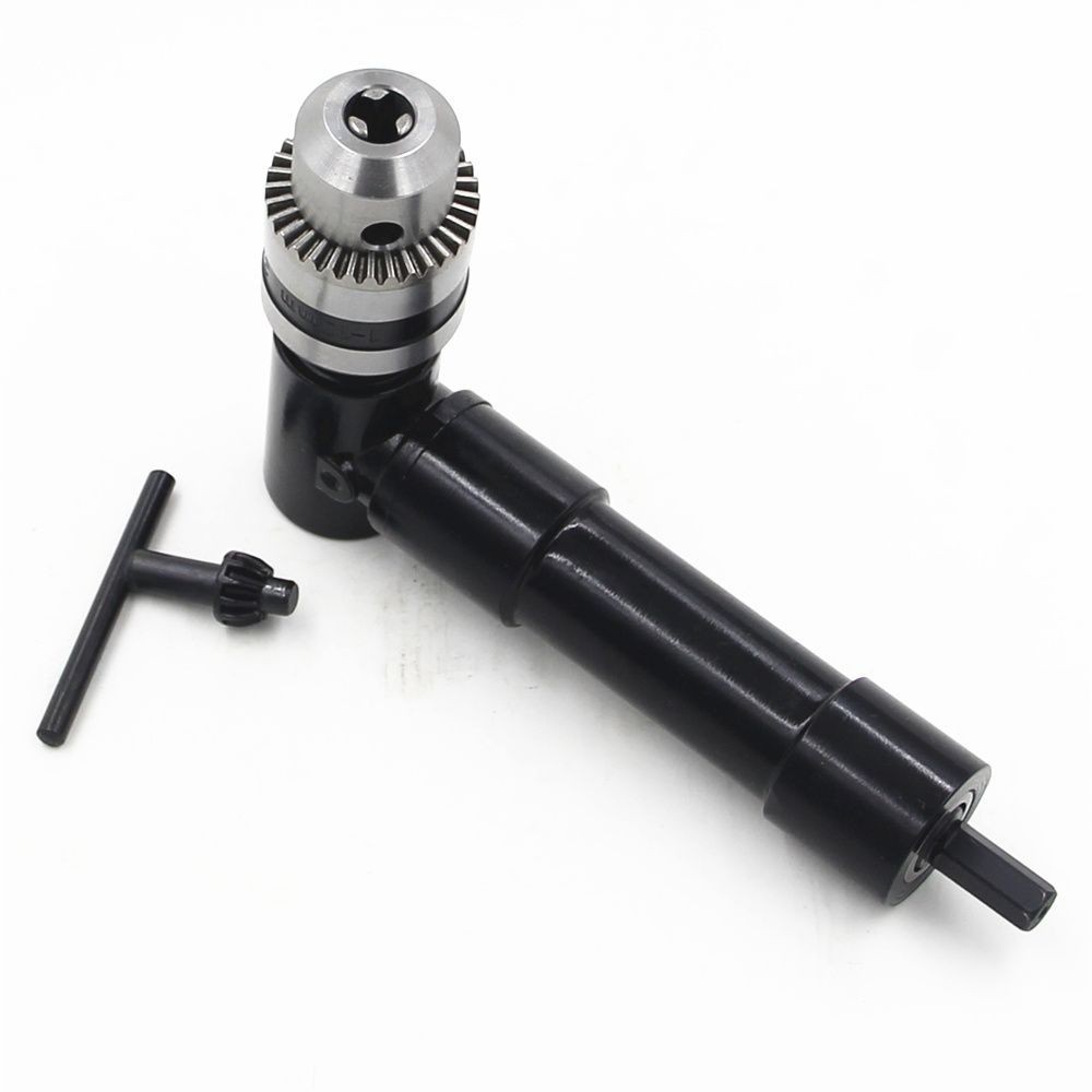 90 Degree Right Angle Electric Drill Corner Device Three-Jaw Chuck ...