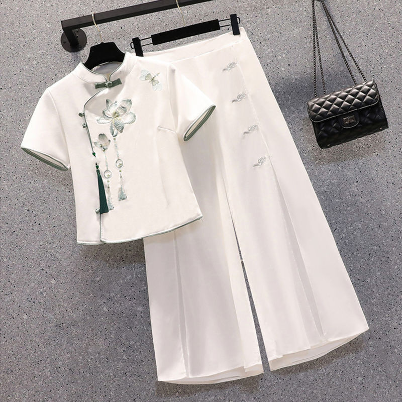 Plus Size Women's Clothing 2024 Fat Sister Slimmer Look Chinese Style ...