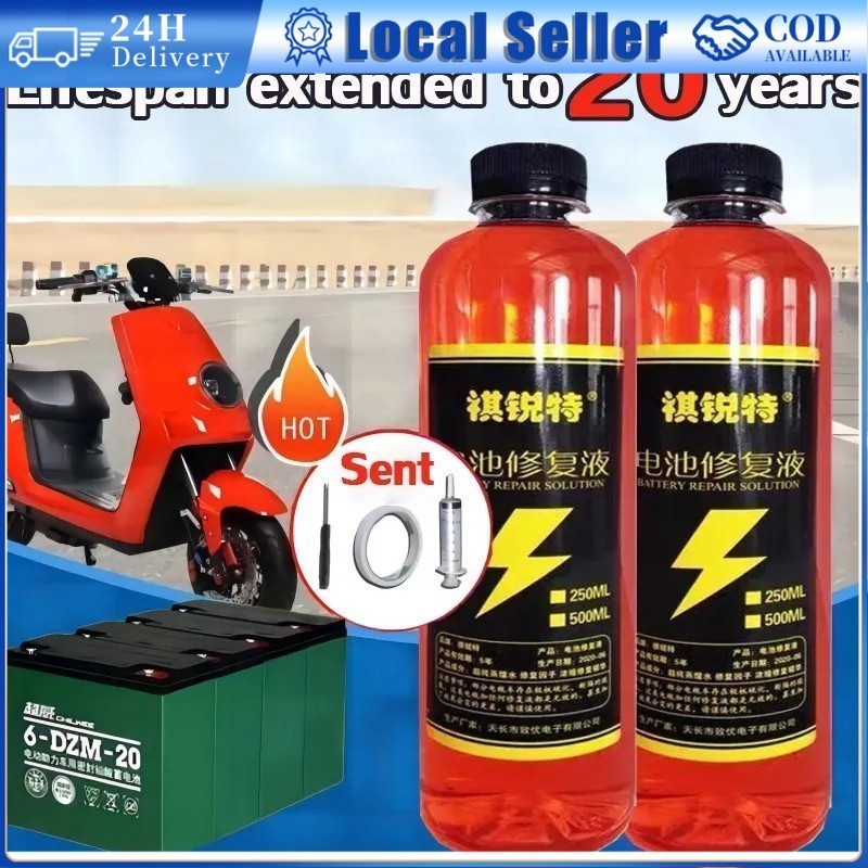 Battery repair liquid 500ml Battery acid water Car battery water ...