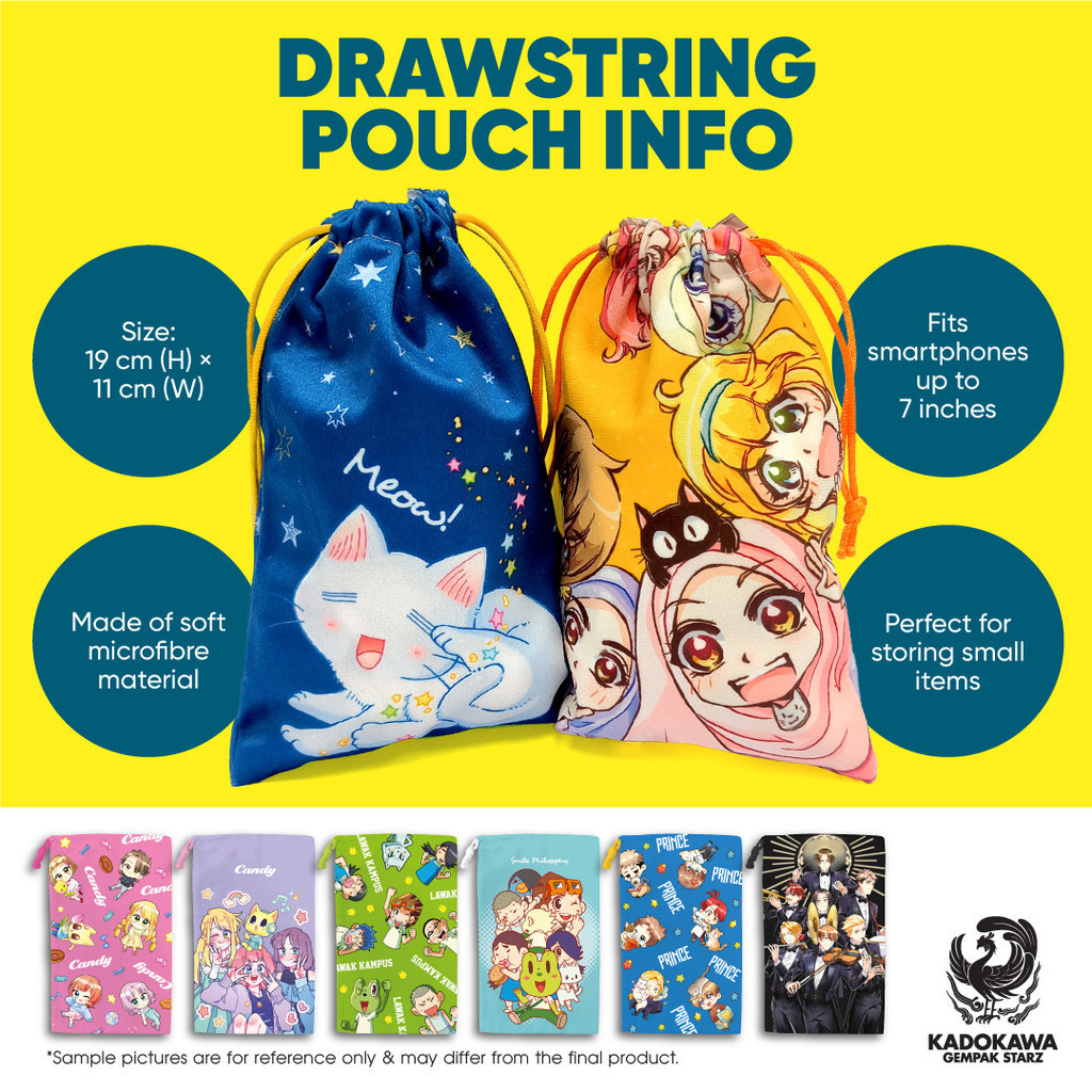 KGS Official Drawstring Pouch - (8 Designs) | Shopee Malaysia