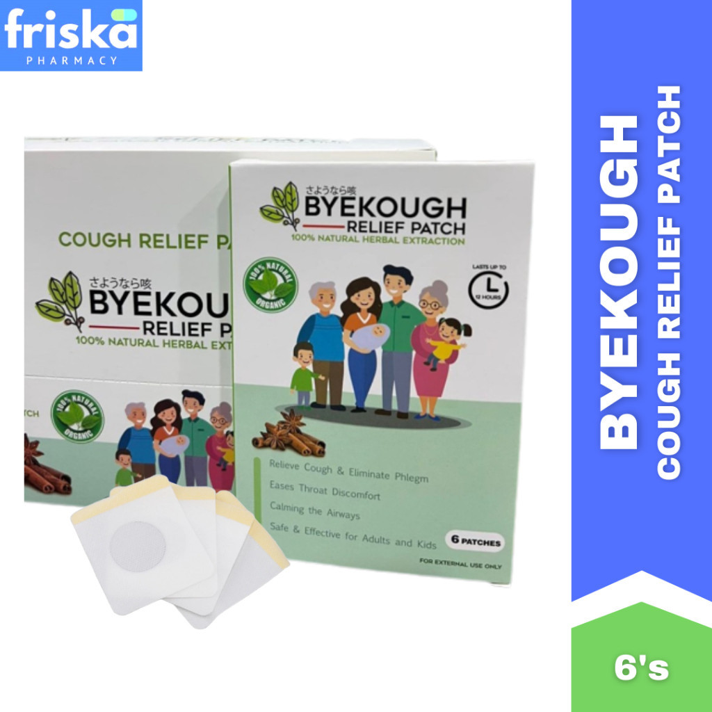BYEKOUGH COUGH RELIEF PATCH (6patches per box) | Shopee Malaysia