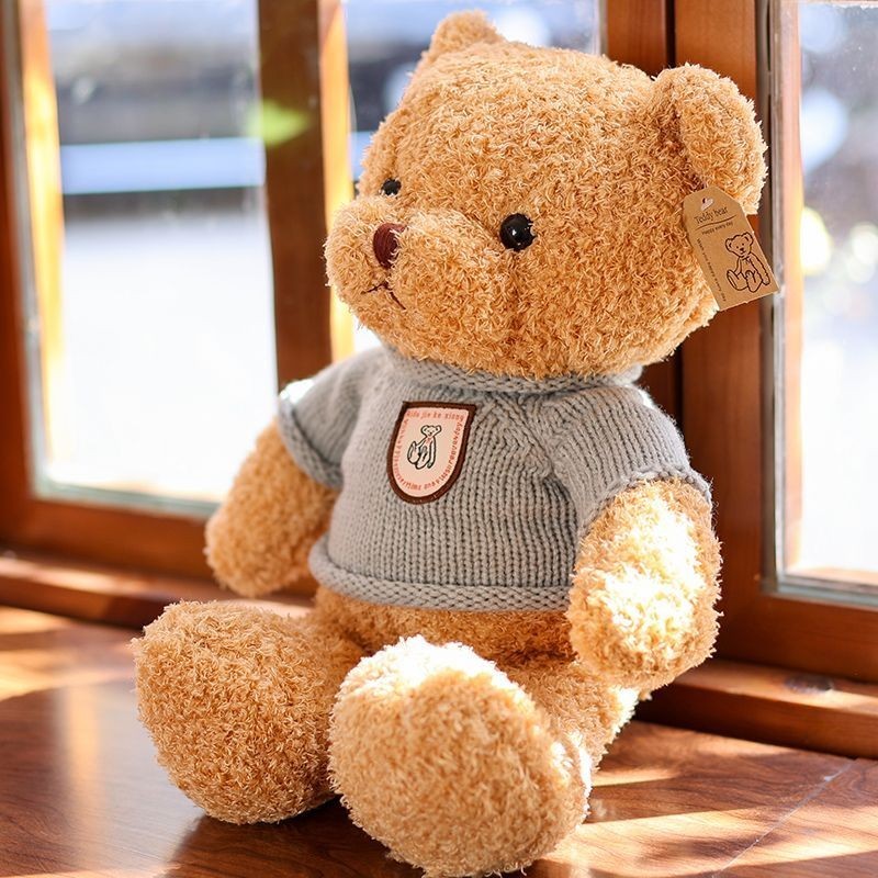 Teddy Bear Plush Toy Little Bear Doll Doll Hug Bear Rag Doll Holiday ...