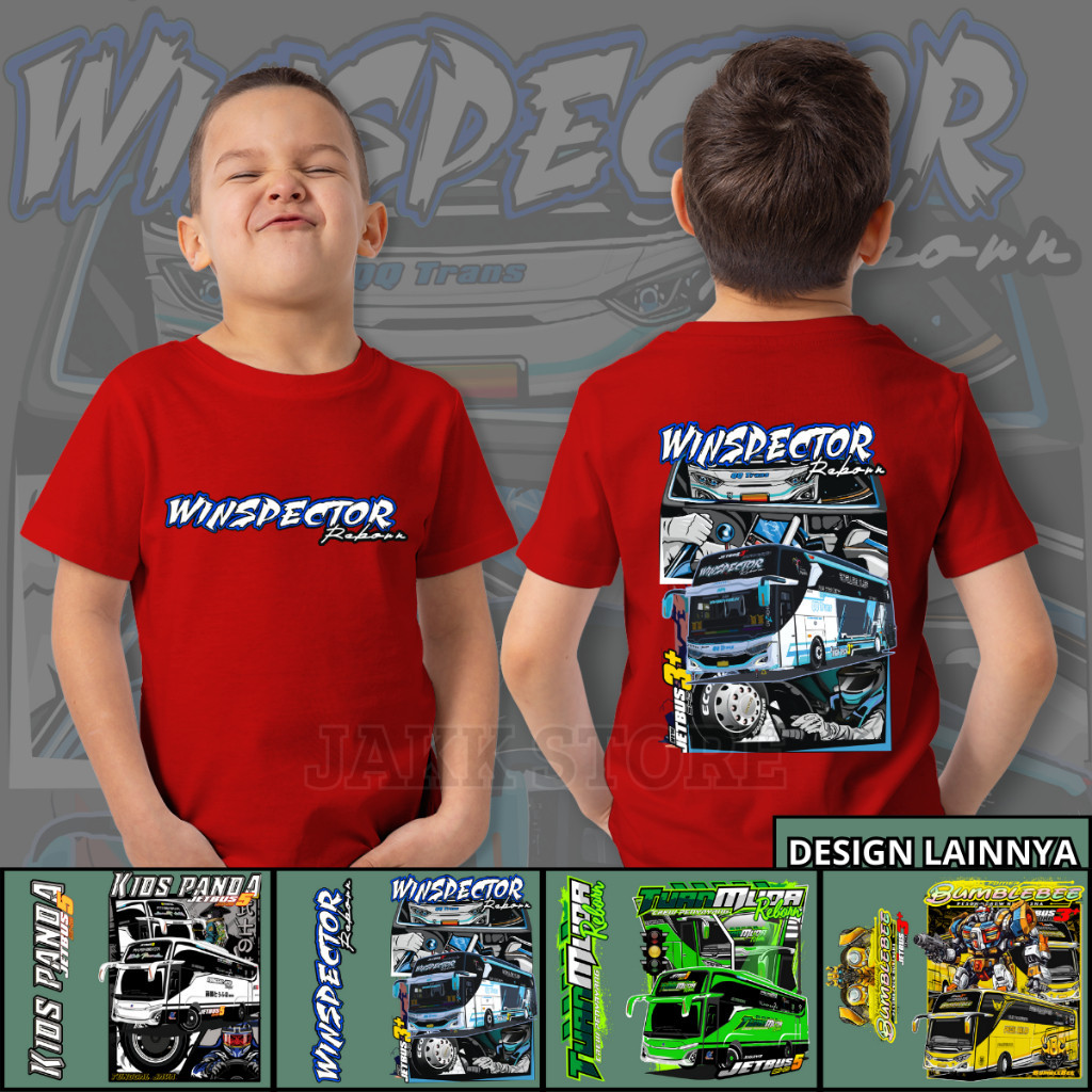 Bus Clothes For Boys Age 3 4 5 6 7 8 910 11 12 Years Old Basuri Telolet ...