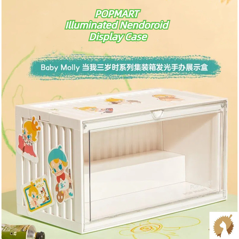 Popmart BABY MOLLY When I Age Three Series Container Luminous Figure ...
