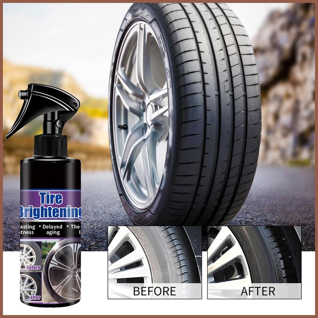 Polishes Tire Shine 100ml Satin Tire Coating Long-Lasting Coating Agent ...