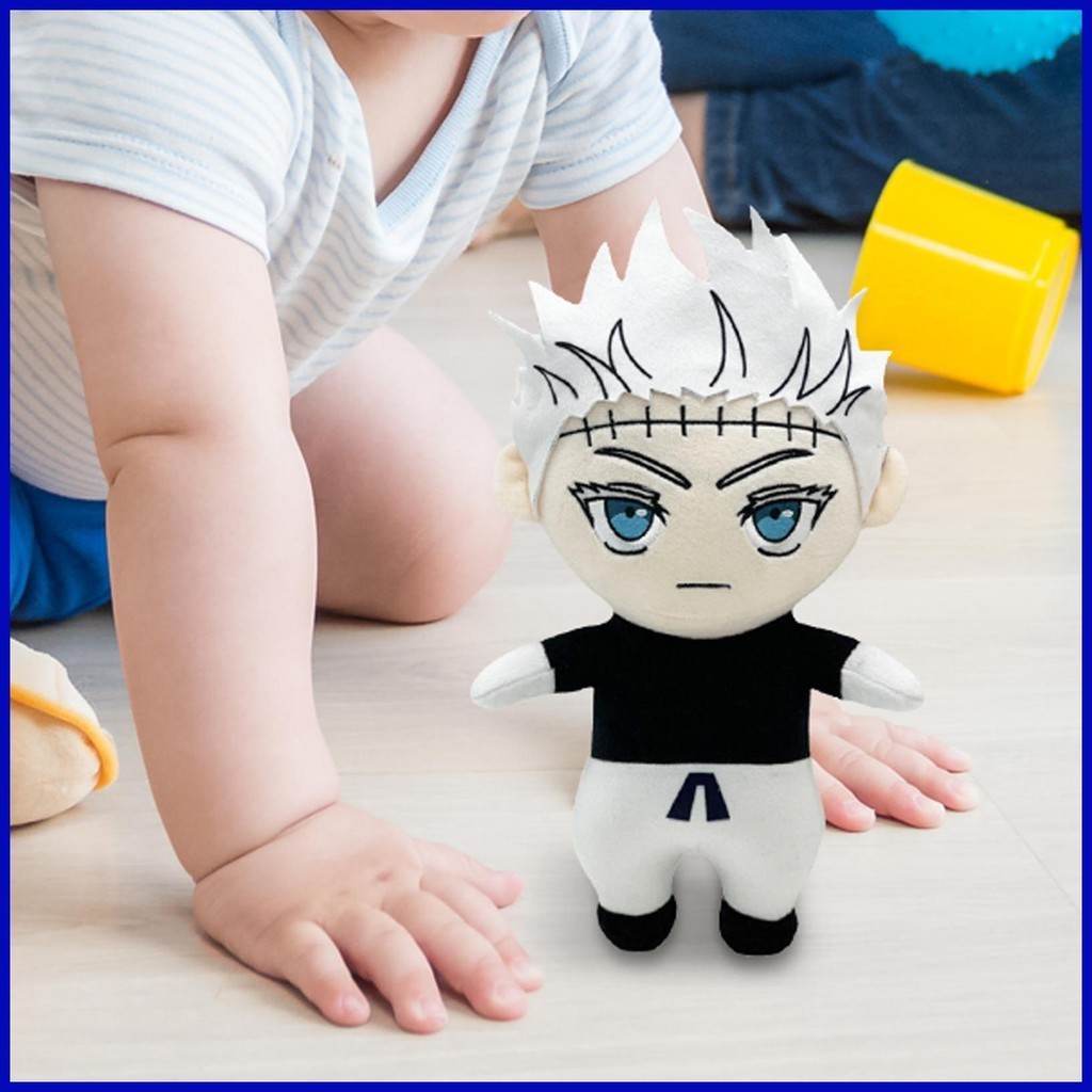 Anime Jujutsu Kaisen Plush Toys Satoru Gojo Stuffed Figures Plush Cute ...