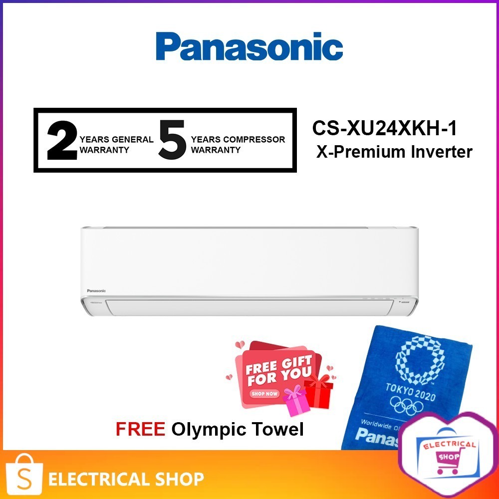 Panasonic Air Cond CS-XU24XKH-1 2.5HP X-Premium Air Conditioner ...