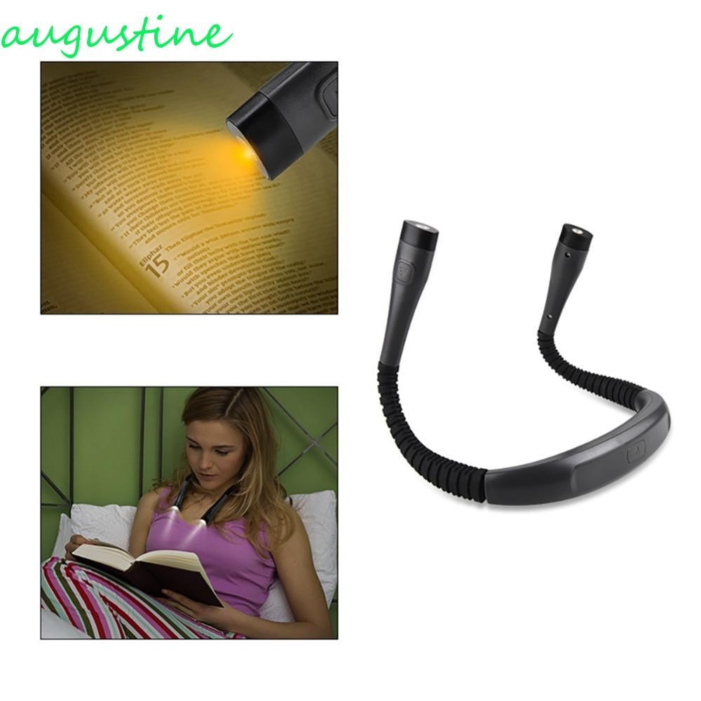 AUGUSTINE Neck Light, 3 Colors Brightness Reading Light, Stepless ...