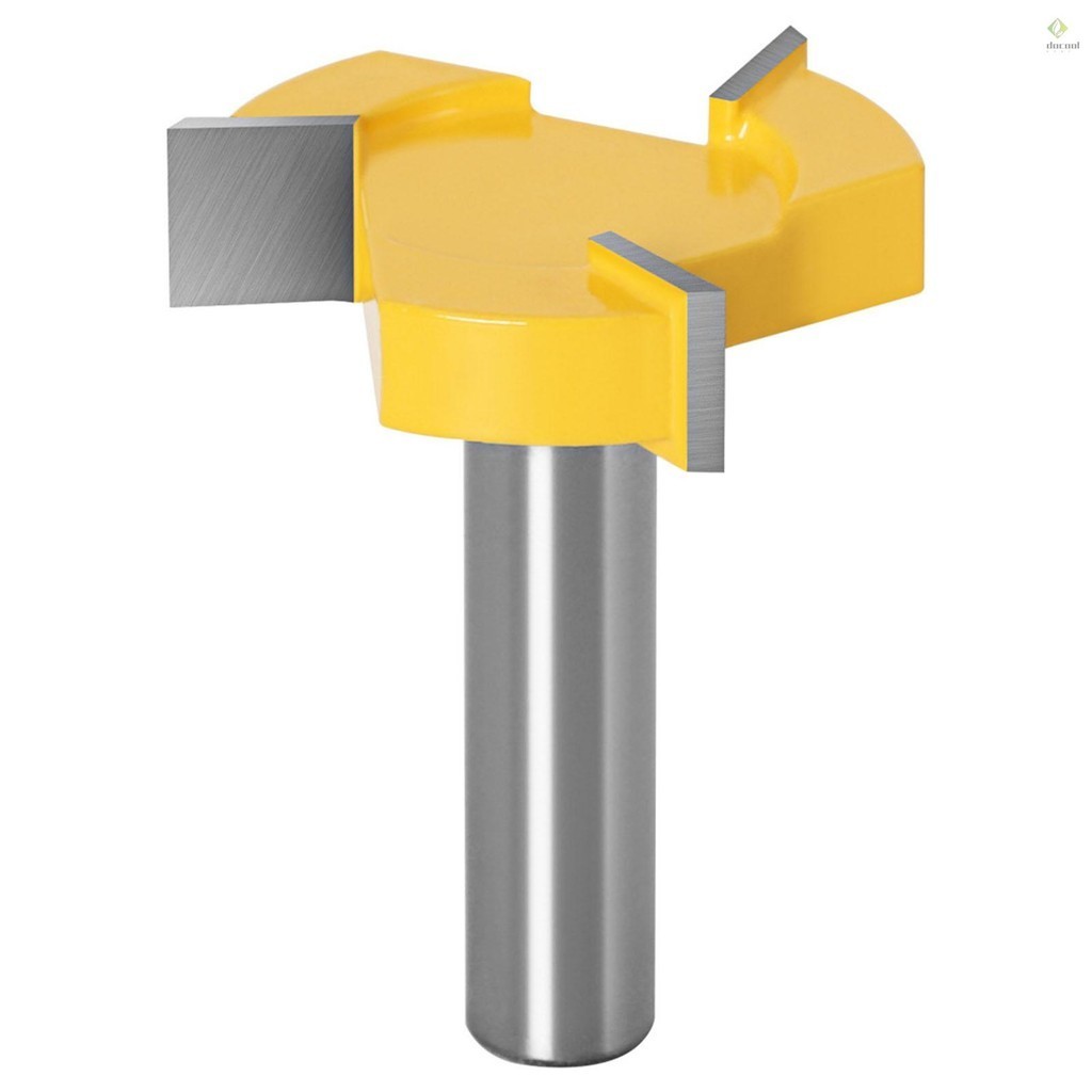 Spoilboard Surfacing Router Bits 1/2 inch Shank 3-Wings Slab Flattening ...