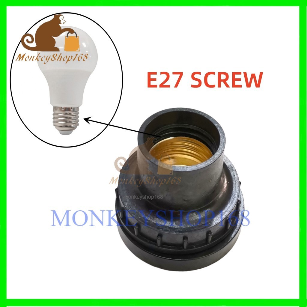 [SCREW E27 ] Lamp Holder E27 / Pin Type Light Bulb Holder/ Lamp Holder ...