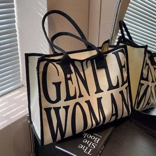 lazy bag sometimes by asian designer Beg kanvas berkapasiti besar ...