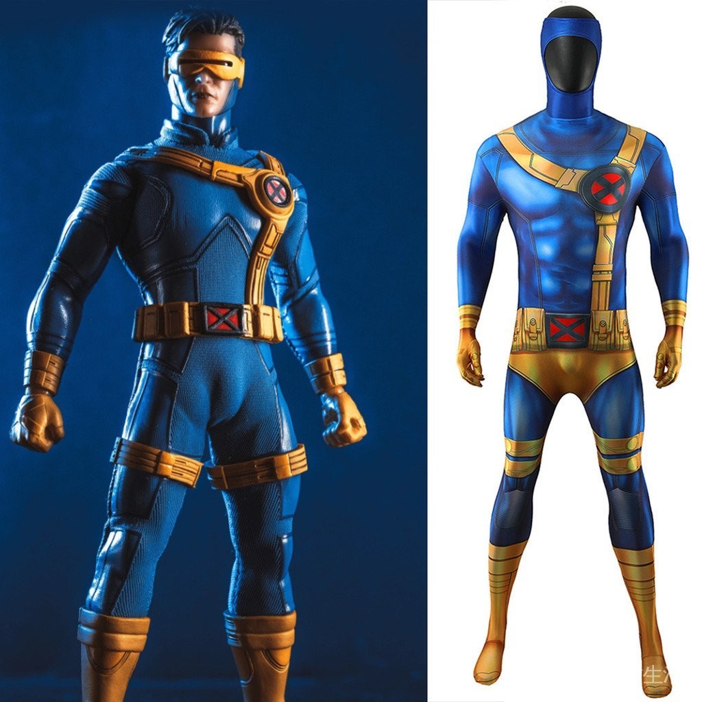 24 Hours Delivery X-men Laser Eye Cyclops X Blue version cosplay ...