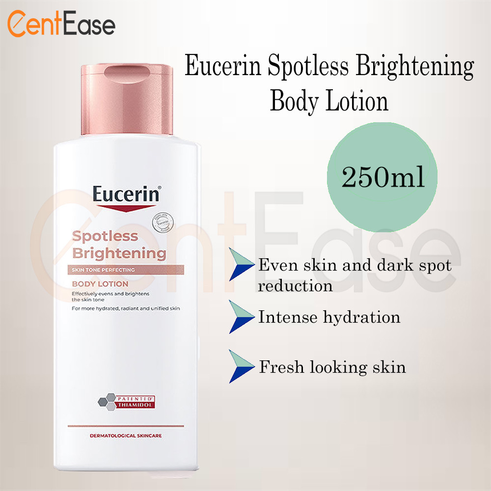Eucerin Spotless Brightening Body Lotion 250ml (Exp: Mar 2028) | Shopee ...
