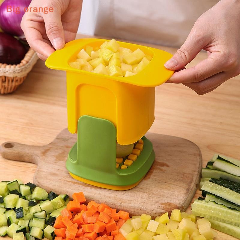 [Big orange] 2-in-1 Vegeta2-in-1 Vegetable Chopper Dicing Slitting Tool ...