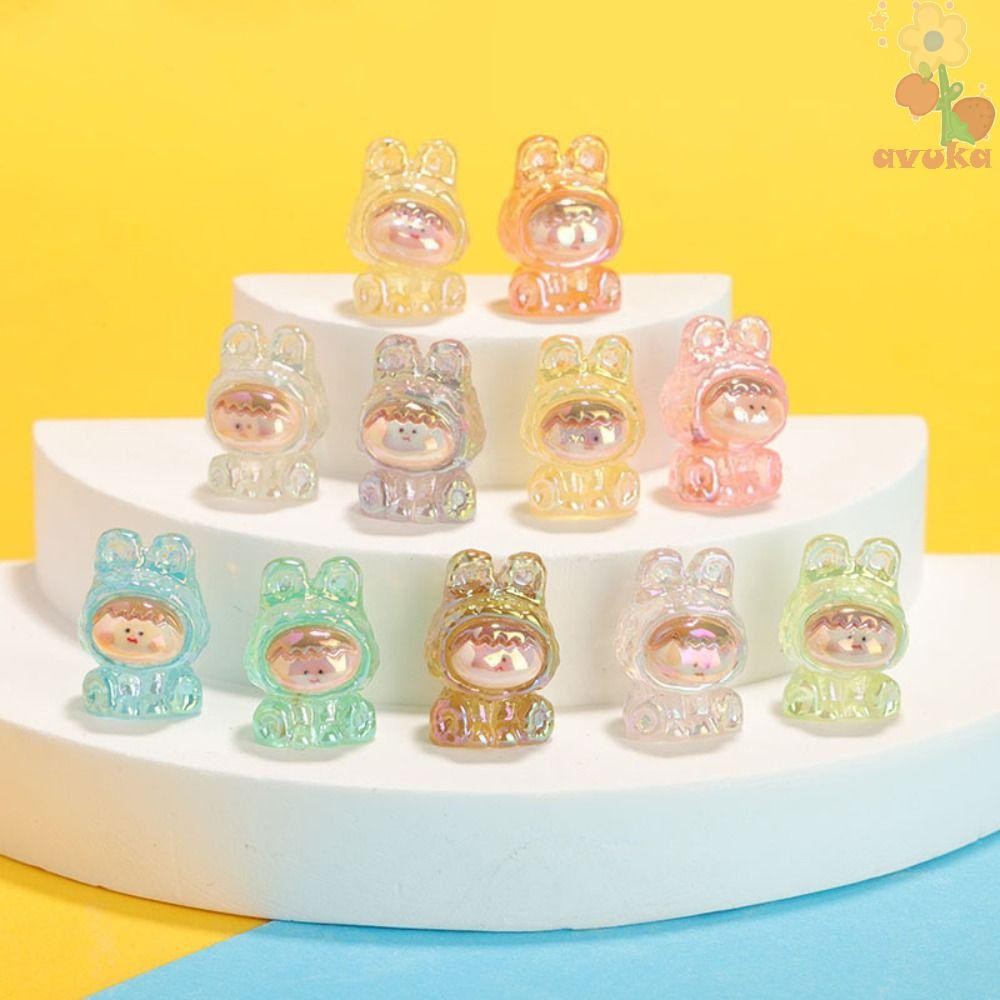 AVUKA 20pcs/Pack Lilith Ornaments, Hand Made DIY Cartoon Lilith Resin ...