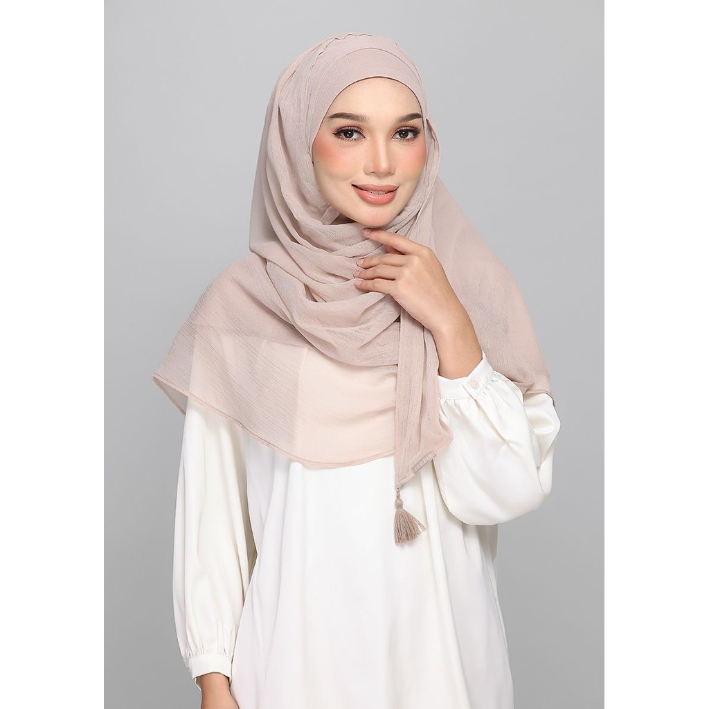 Bokitta Mushroom - BASICS Plain Lite Chiffon | Shopee Malaysia