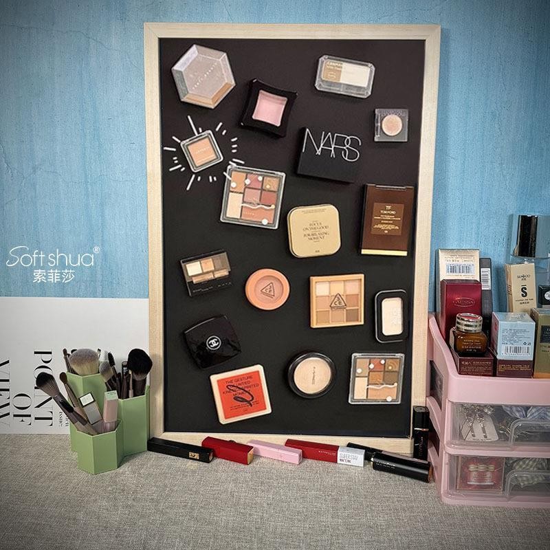 Solid Wood Frame Magnetic Board Refrigerator Sticker Display Board ...