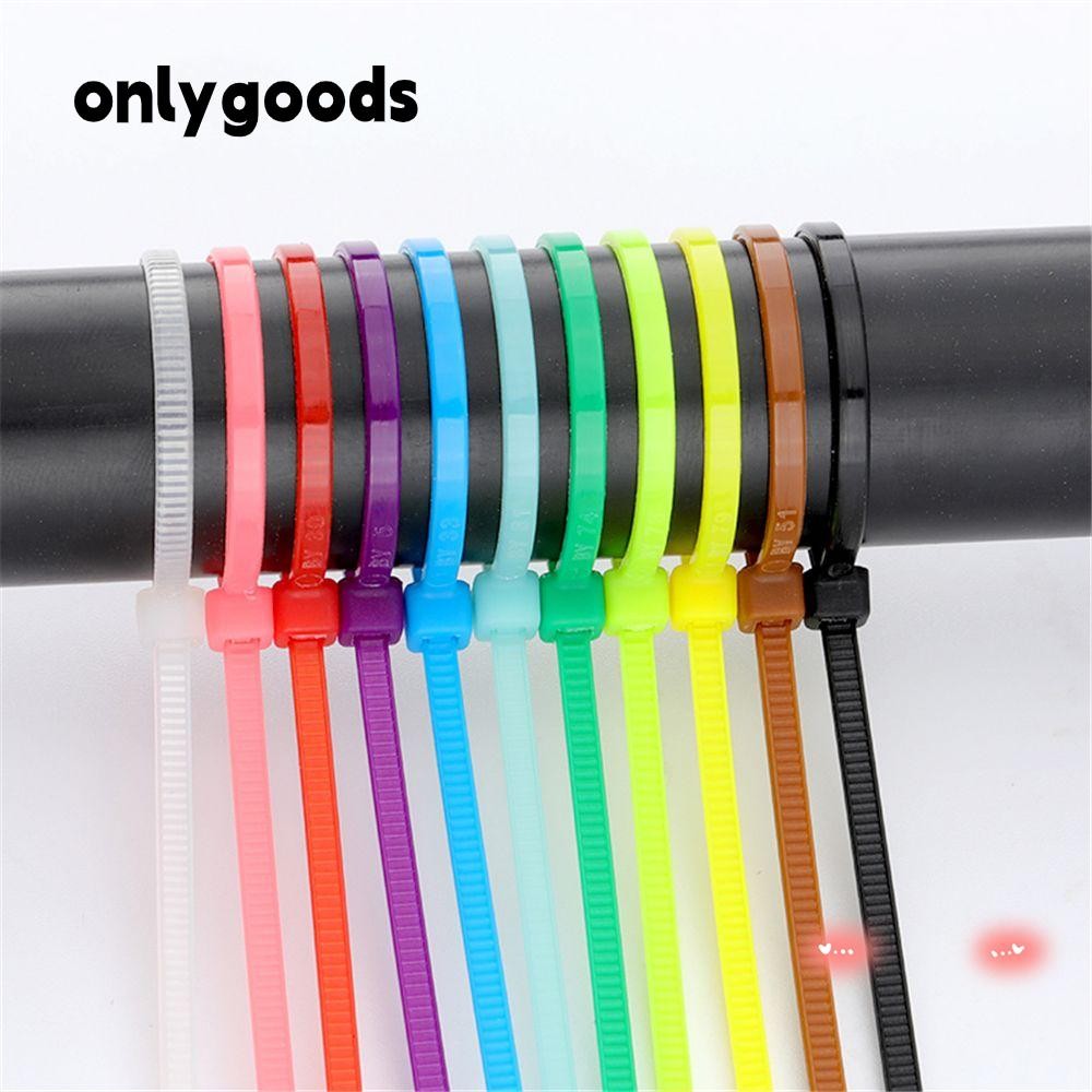 ONLYY 100pcs/pack Nylon Wire Line Finishing Hand Tool Self-Locking ...