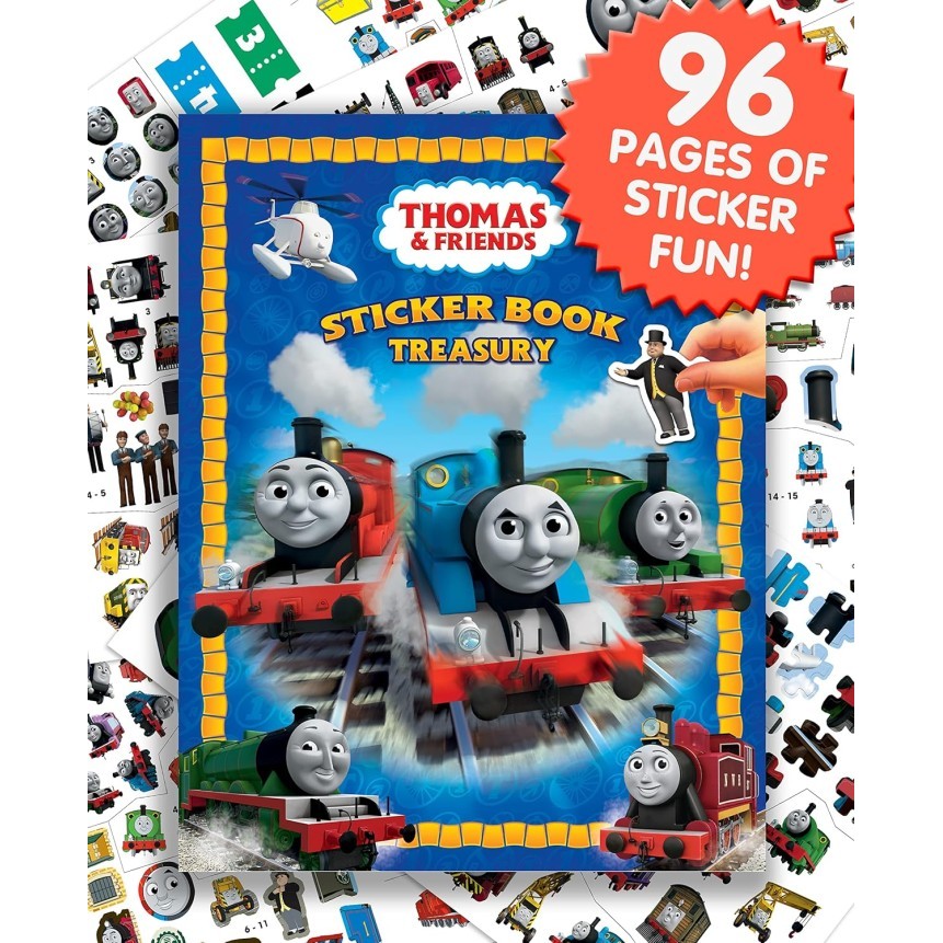 Thomas & Friends Sticker Book Treasury - Activity Books for kids, 350 ...
